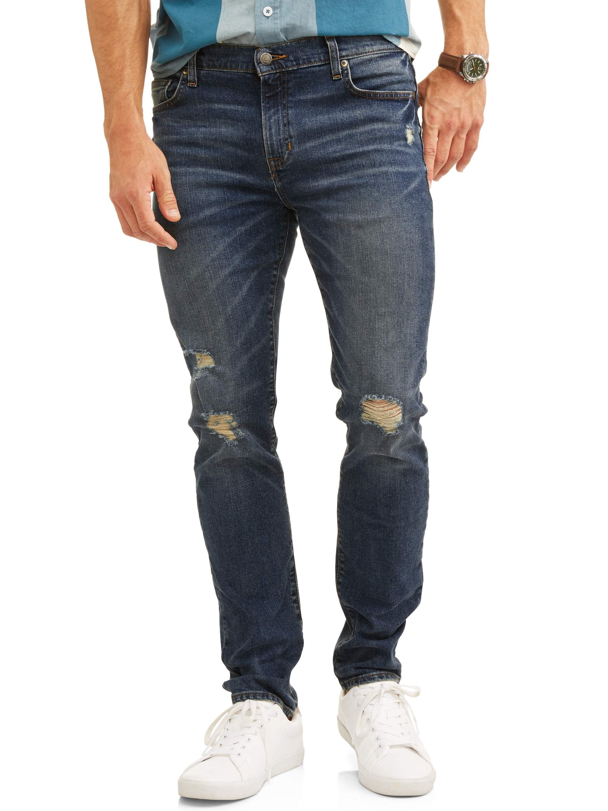 George Men's Skinny Fit Jeans - Walmart.com