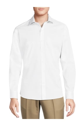 Explore White Men's Dress Shirts for Business and Casual Wear