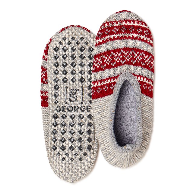 George Men's Slipper Socks, 1-Pack - Walmart.com