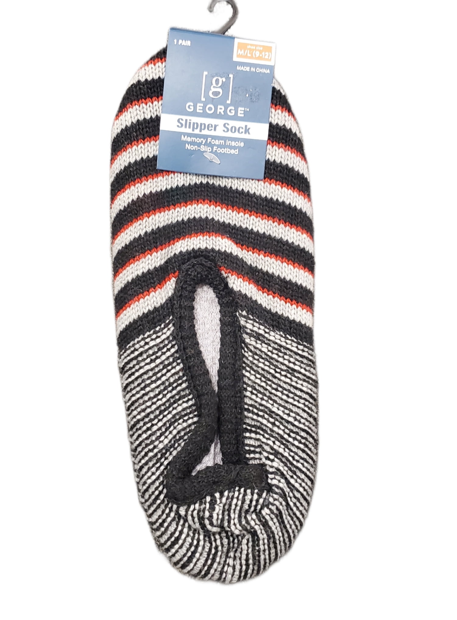 George Men's Slipper Socks, 1-Pack - Walmart.com