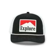 George Men's Solid Cotton Twill Baseball Cap Black Soot Adjustable ...