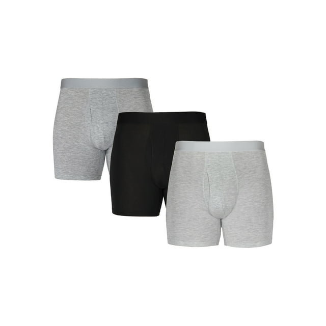 George men's Soft Touch Rayon Boxer Briefs - Walmart.com