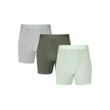 George Men's Soft Touch Rayon Boxer Briefs, 3 Pack - Walmart.com