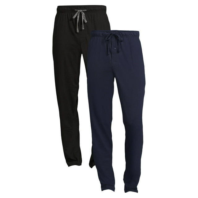George Men's Solid Sleep Pajama Pants, 2-Pack - Walmart.com