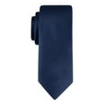 George Men's Slim Width Textured Herringbone Solid Necktie, 100% ...