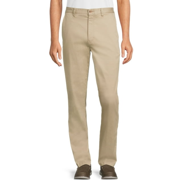 George Men's Straight Fit Chino Pants - Walmart.com