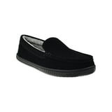 George men's Genuine Suede Moccasin Slipper - Fur Lining - Walmart.com