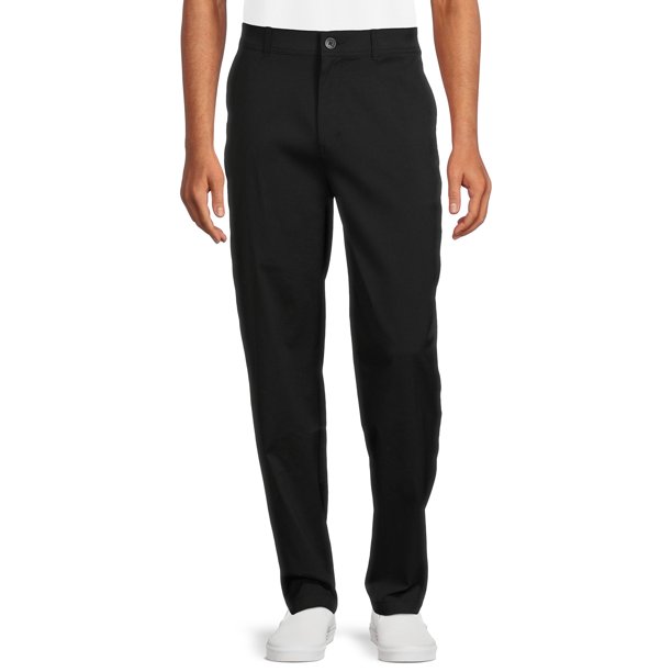 George Men's Synthetic Casual Pants - Walmart Business Supplies