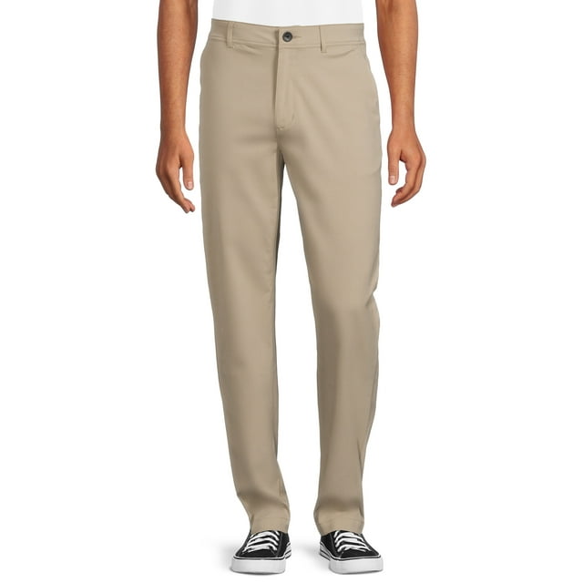 George Men's Synthetic Casual Pants - Walmart.com