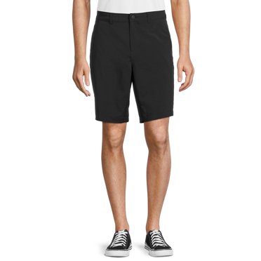 George Men's and Big Men's Flat Front Shorts, 5” Inseam, Sizes 28-54 ...