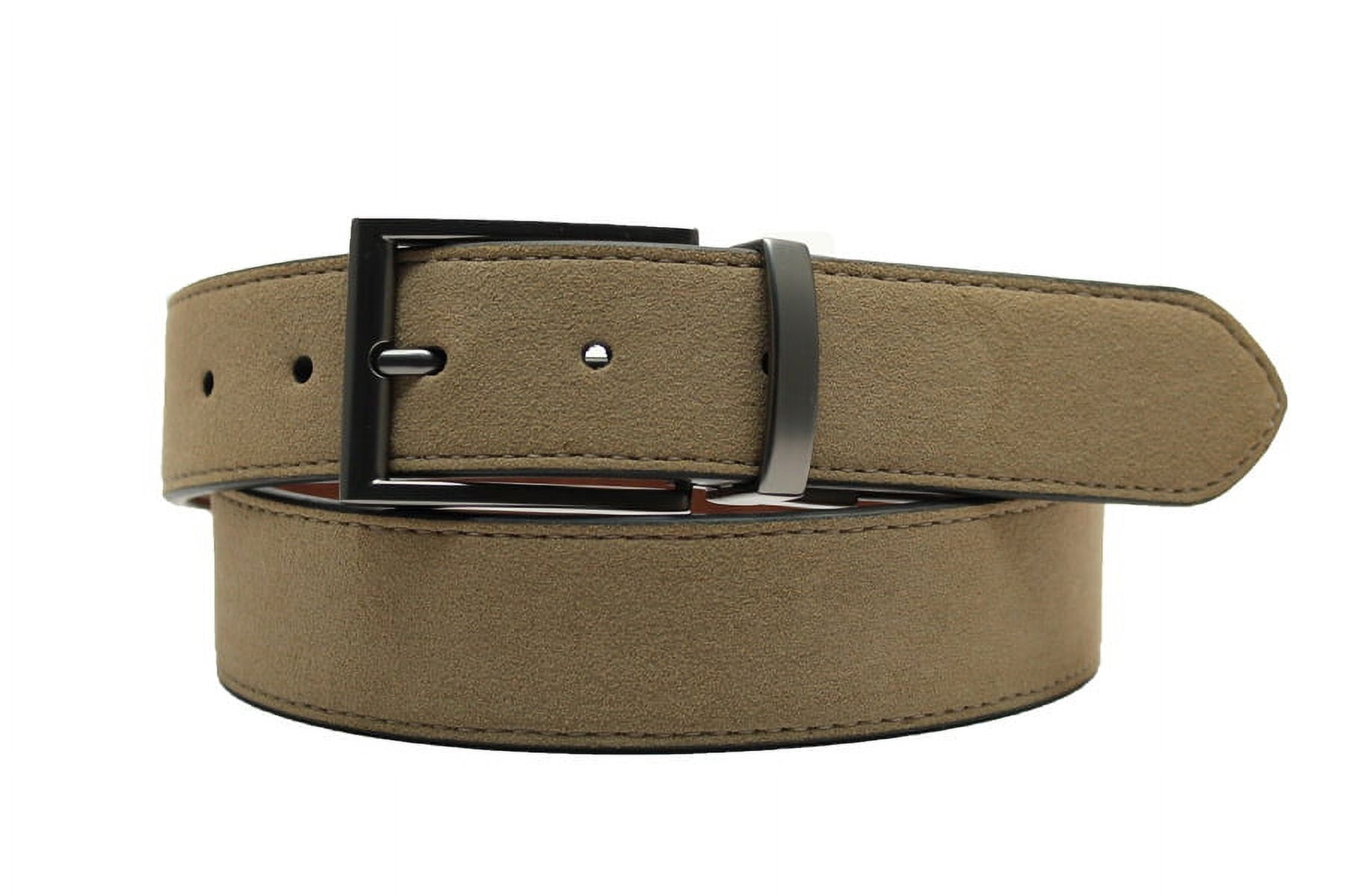 Tan Reversible Shoe Belt - 35MM Width - George men's Belt - Walmart.com