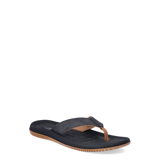 George Men's Two Tone Flip-Flops - Walmart.com
