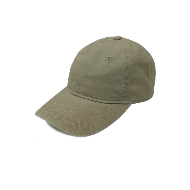 George Men's Unconstructed Khaki Baseball Hat - Walmart.com