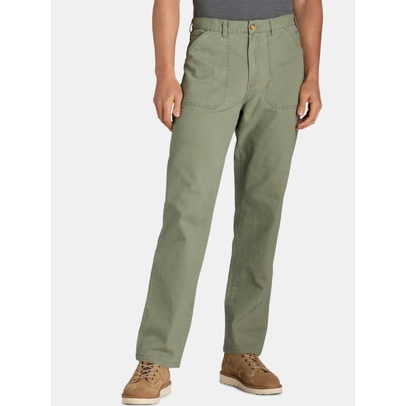 George Men's and Big Men’s Utility Pants, 32” Inseam, Sizes 30-46 ...