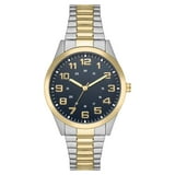 George Men's Watch with 2-Tone Silver and Gold Case, Easy Read Dial ...