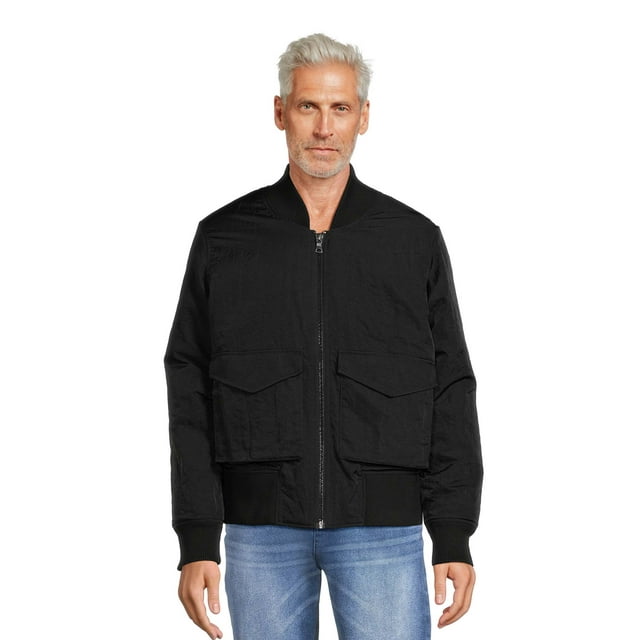 George Men's and Big Men's Bomber Jacket, Sizes S-3XL - Walmart.com