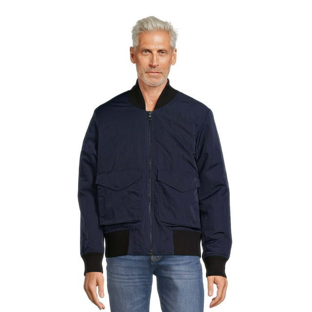 George Men's and Big Men's Bomber Jacket, Sizes S-3XL - Walmart.com
