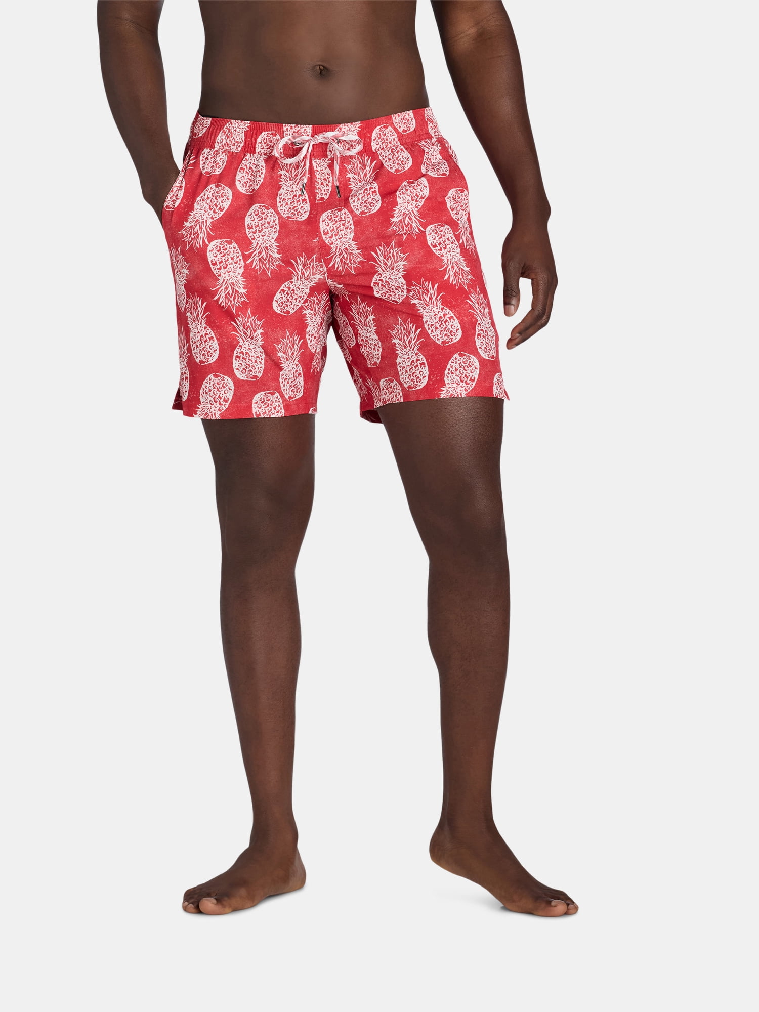 George Men’s & Big Men's Compression Lined 7” Swim Trunks with UPF 50 ...