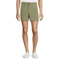 George Men’s and Men’s Big Flat Front Shorts, 5” Inseam, Sizes 30-46 ...