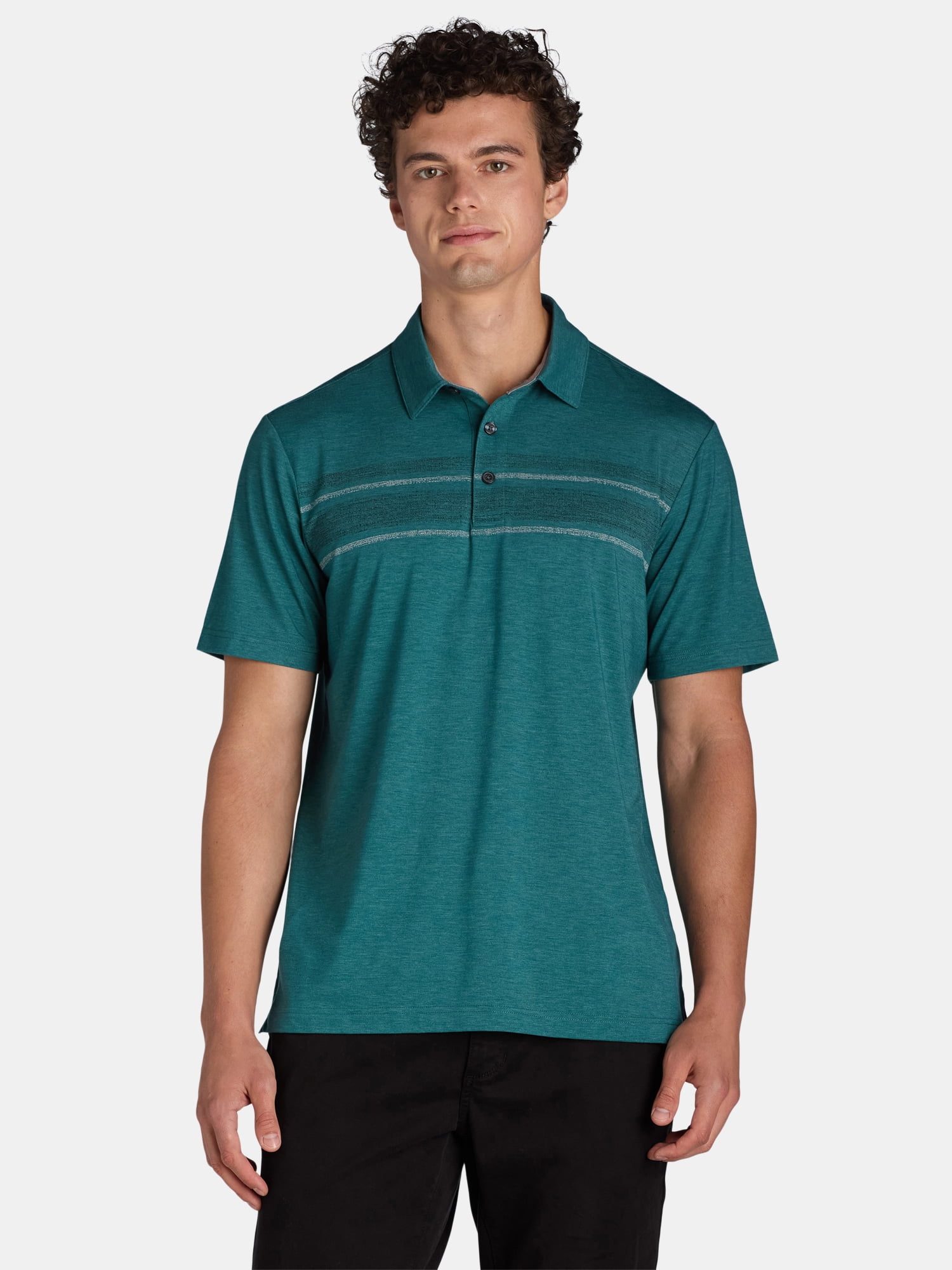 George Men’s and Big Men's Poly Polo Shirt, Sizes S-3XL - Walmart.com