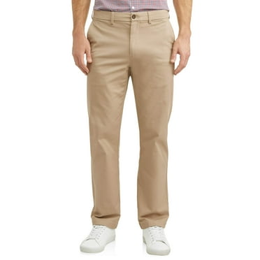 George Big Men's Pleated Front Wrinkle Resistant Pants - Walmart.com