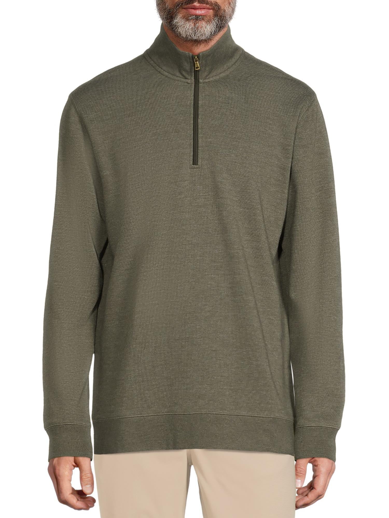 George Men's and Big Men's Quarter Zip - Walmart.com