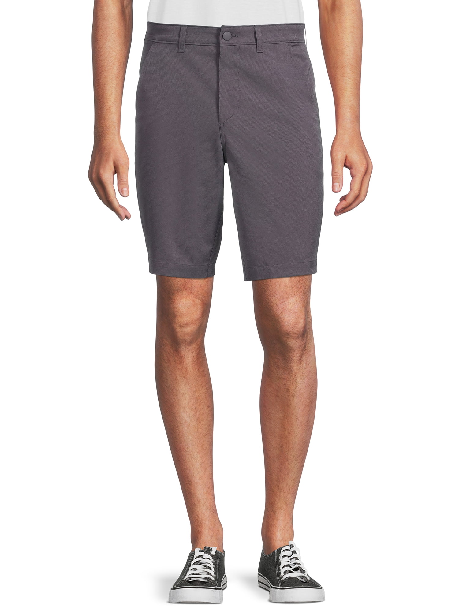George Men's and Big Men's Synthetic Flat Front Shorts - Walmart.com