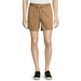 George Men's and Big Men's Twill Pull On Shorts with Drawstring Waist ...