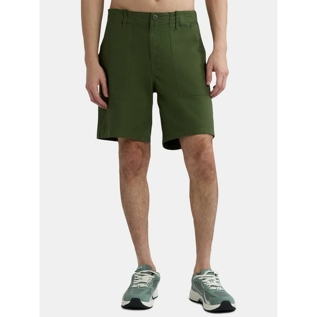 George Men's and Big Men's Utility Shorts, 8" Inseam, Sizes 30-46 ...