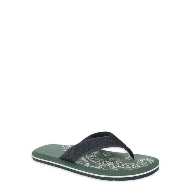 George Mens Ocean Flip Flops, Sizes 7-13 - Walmart.com