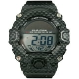 "George Men's Solar Digital Wristwatch, Stopwatch, Alarm, 50m Water ...