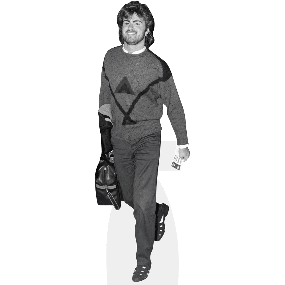 George Michael (80s) Mini Size Cutout. Standee. - Walmart.com