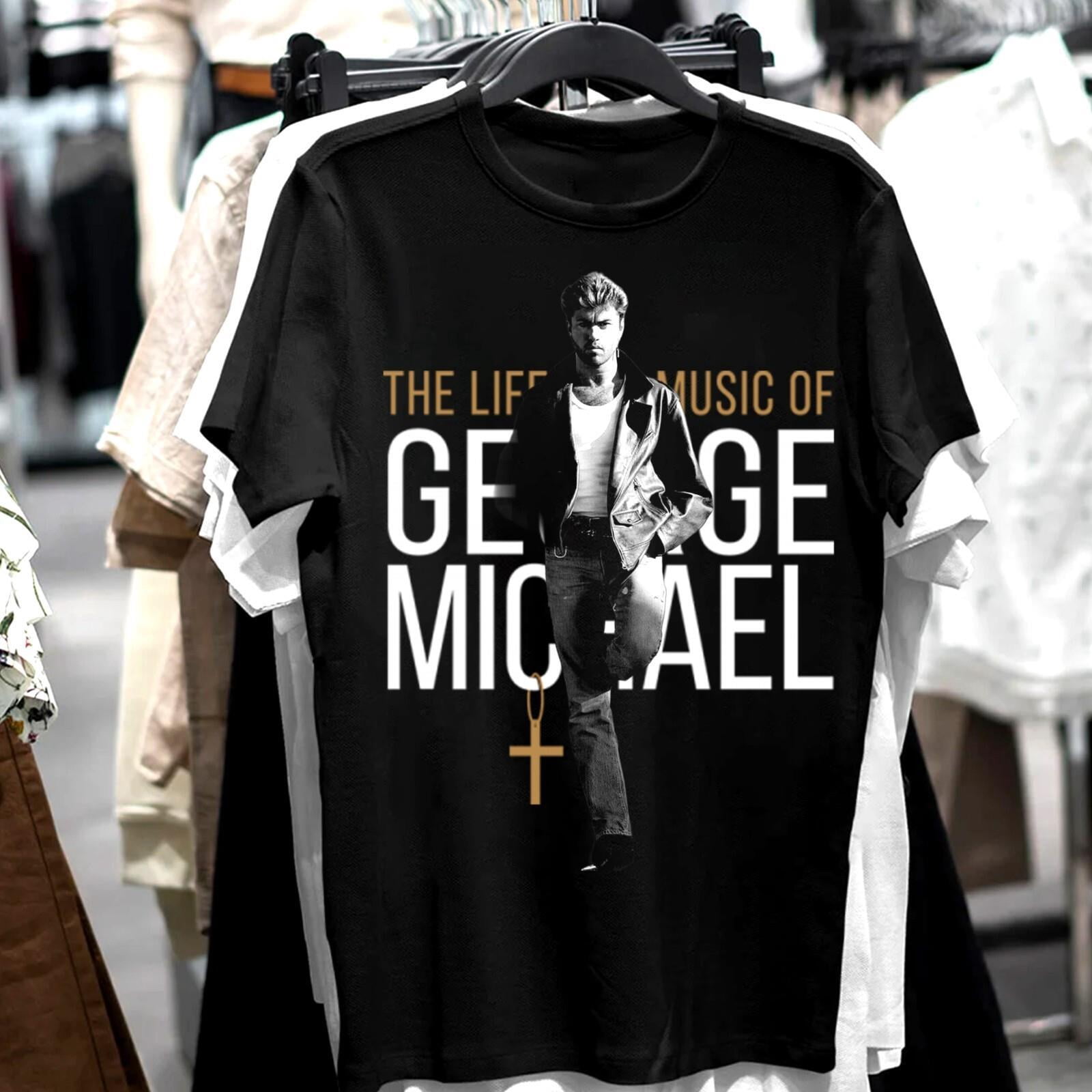 George Michael 90s Gift Family Men All Size T-Shirt 1DS341 - Walmart.com