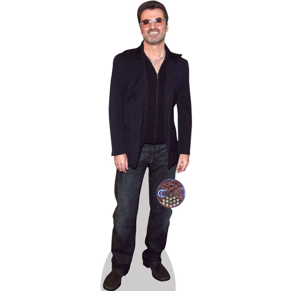George Michael (Casual) Lifesize Cardboard Cutout Standee - Walmart.com