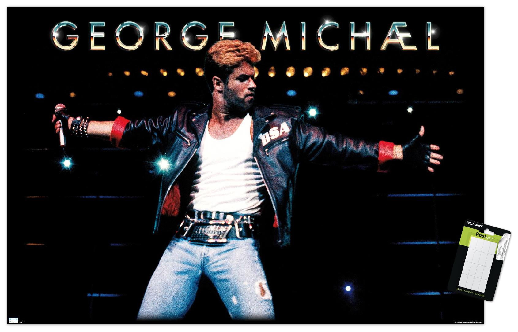 George Michael - Faith Wall Poster, 22.375" x 34" - Walmart.com