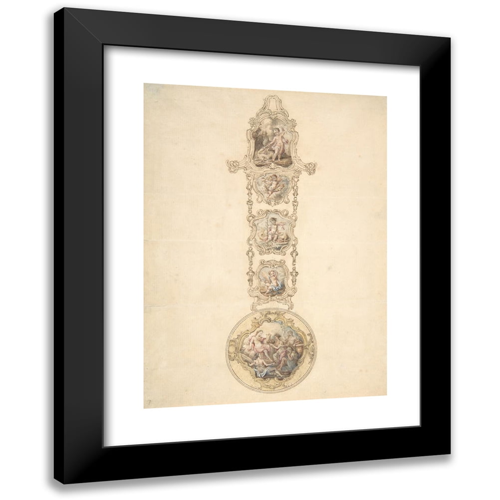 George Michael Moser 14x18 Black Modern Framed Museum Art Print Titled ...