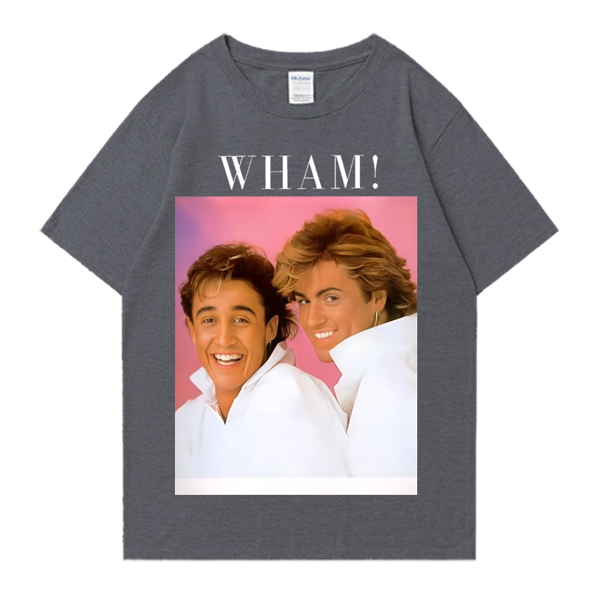 George Michael Wham Oversized T Shirt wen wowen 100% Cotton short ...