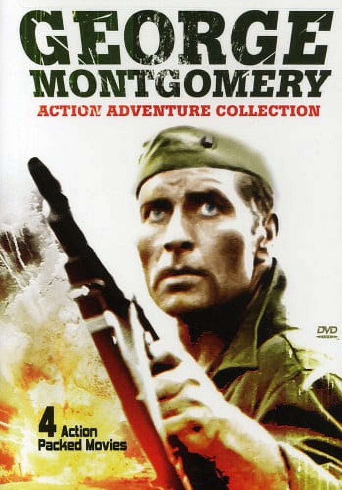 George Montgomery Action Adventure Collection (DVD), Vci Video, Action ...