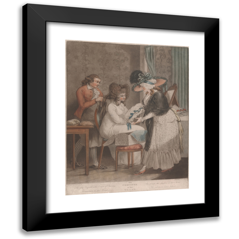 George Morland 15x18 Black Modern Framed Museum Art Print Titled - The ...