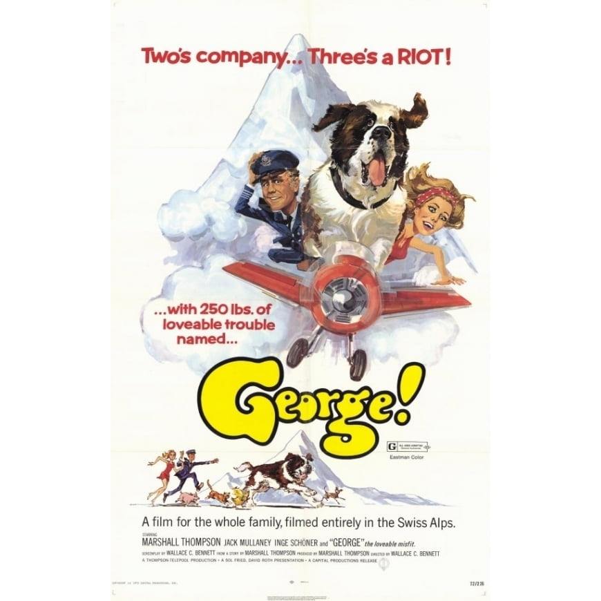 George Movie Poster (11 x 17) - Walmart.com