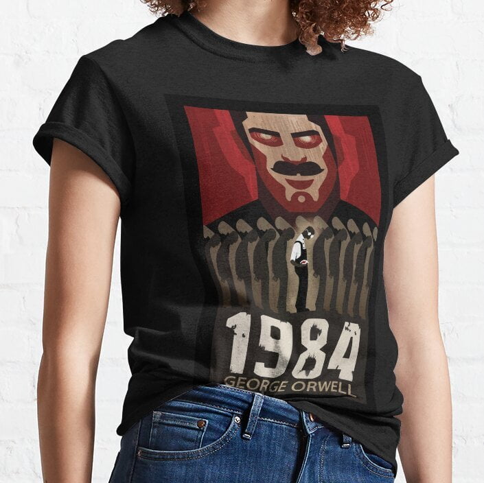 George Orwell 1984 Classic T-Shirt - Walmart.com