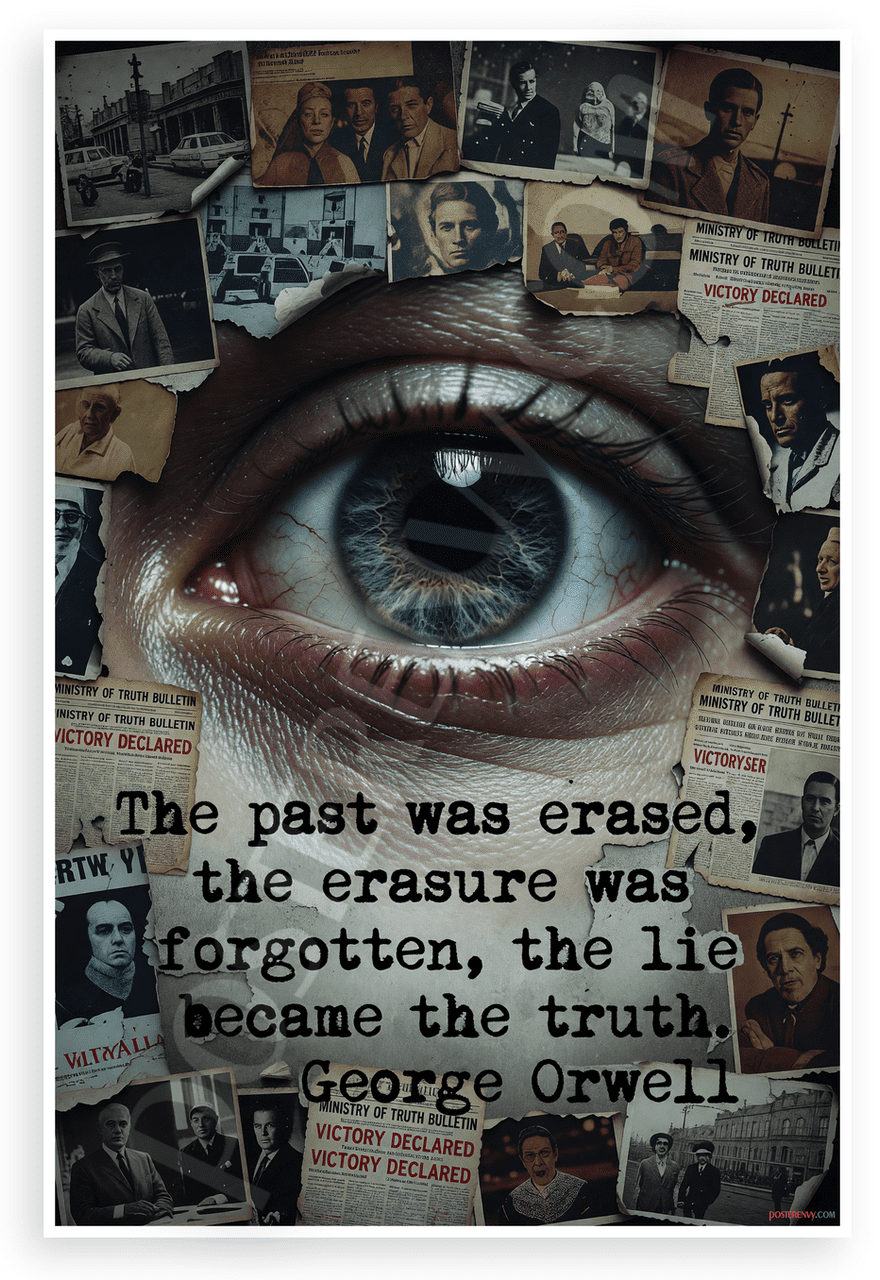 George Orwell 'The Past Was Erased, the Erasure Was Forgotten, the Lie ...