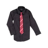 George Packaged Dress Shirt-Tie (Little Boys & Big Boys) - Walmart.com