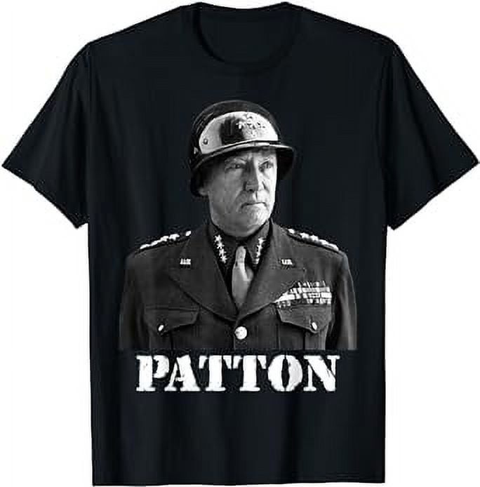 George Patton World War II Victory Memorial Independence Day T-Shirt ...