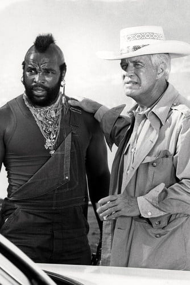 George Peppard and Mr. T in The A-Team 24x36 Poster - Walmart.com