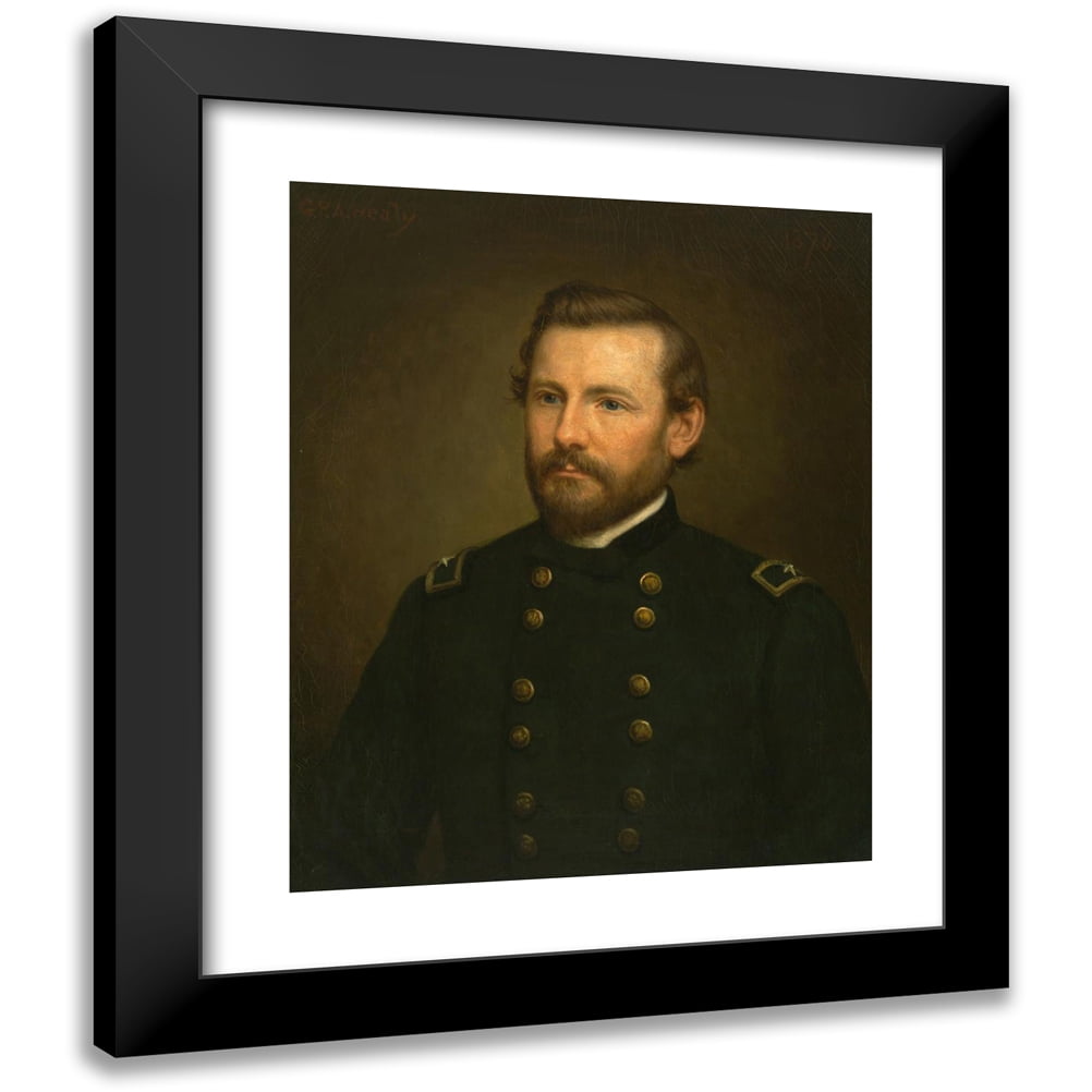 George Peter Alexander Healy 12x14 Black Modern Framed Museum Art Print ...