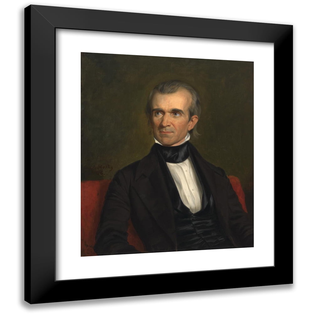 George Peter Alexander Healy 12x14 Black Modern Framed Museum Art Print ...