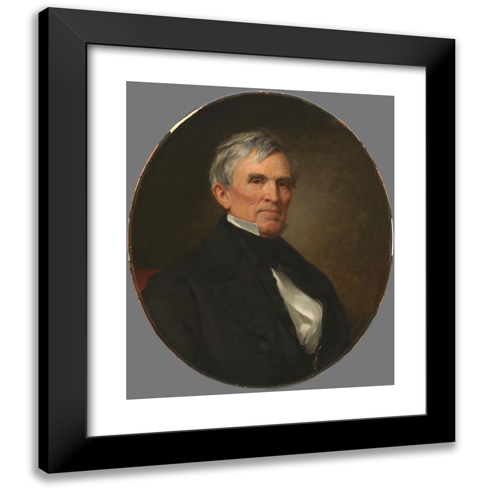 George Peter Alexander Healy 12x14 Black Modern Framed Museum Art Print ...