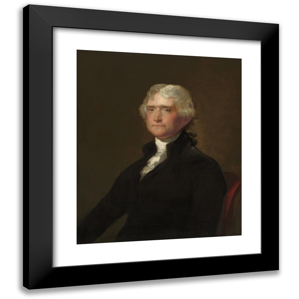 George Peter Alexander Healy 12x14 Black Modern Framed Museum Art Print ...