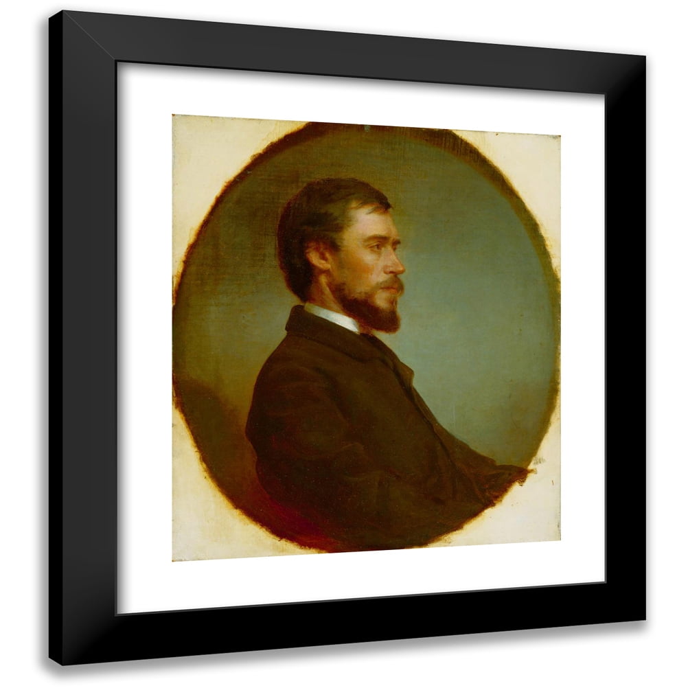George Peter Alexander Healy 15x17 Black Modern Framed Museum Art Print ...